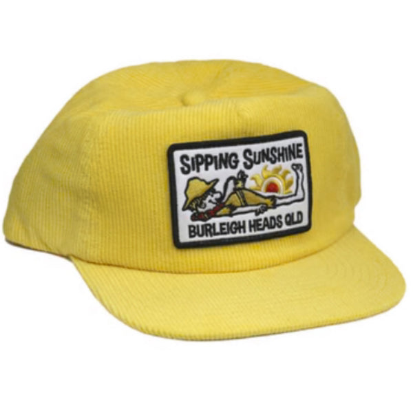 Lobster Shanty - Sipping Sunshine - Yellow Corduroy Cap – Green Folk ...